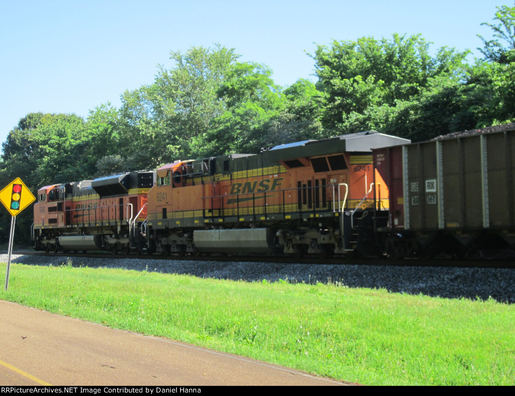 BNSF 6241 & 9342 are the DPU's